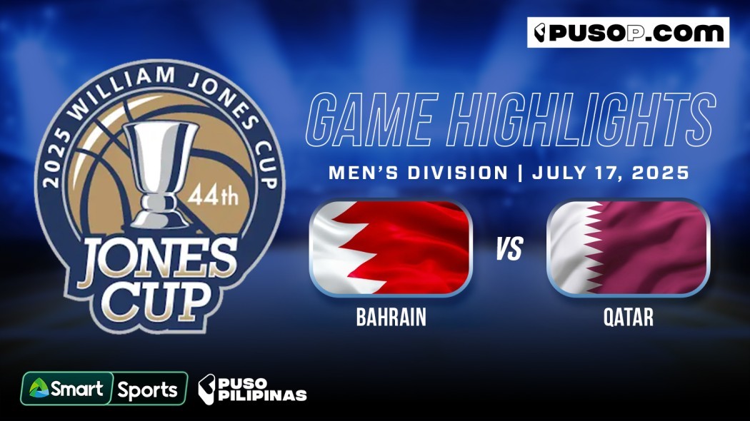 PusoP - 44th William Jones Cup 2025 | Bahrain vs Qatar